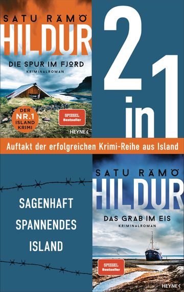 Buchreihe “Hildur” von Satu Rämö in folgender Reihenfolge